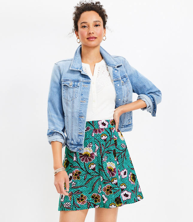 Embroidered Skirts | Loft
