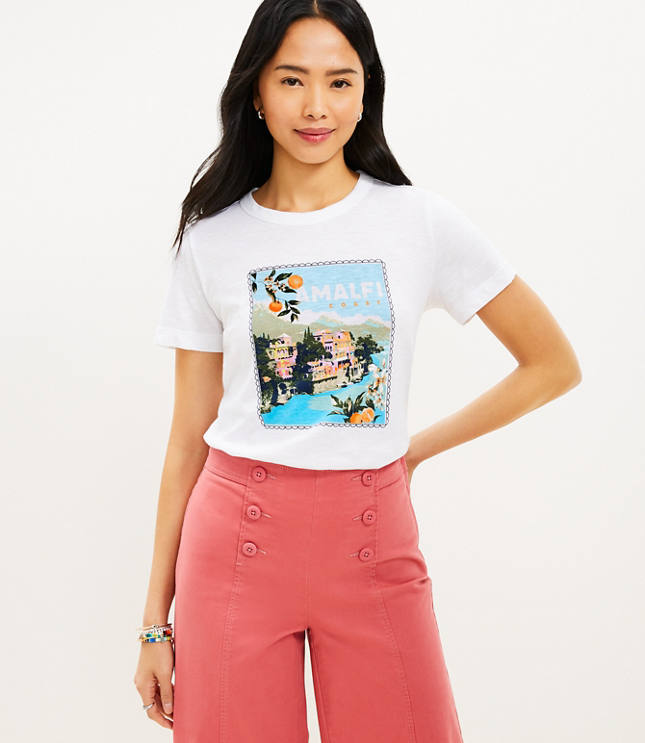 Petite Amalfi Coast Everyday Crew Tee