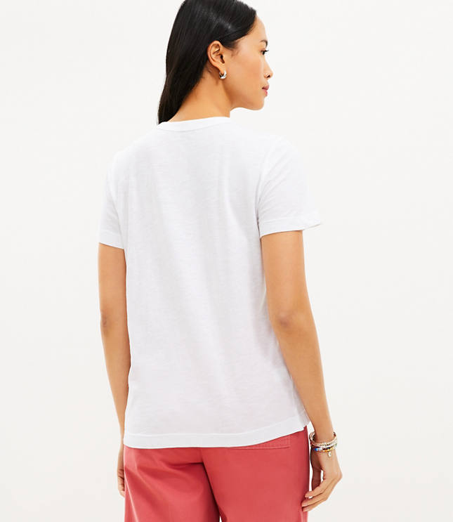 Petite Amalfi Coast Everyday Crew Tee