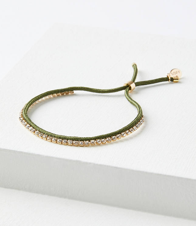 Sparkle Pull Tie Bracelet