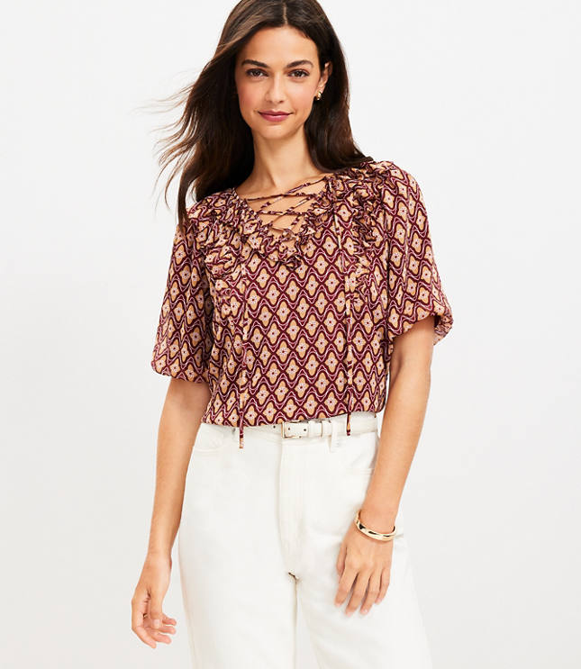 Women's Criss Cross Tops | Loft