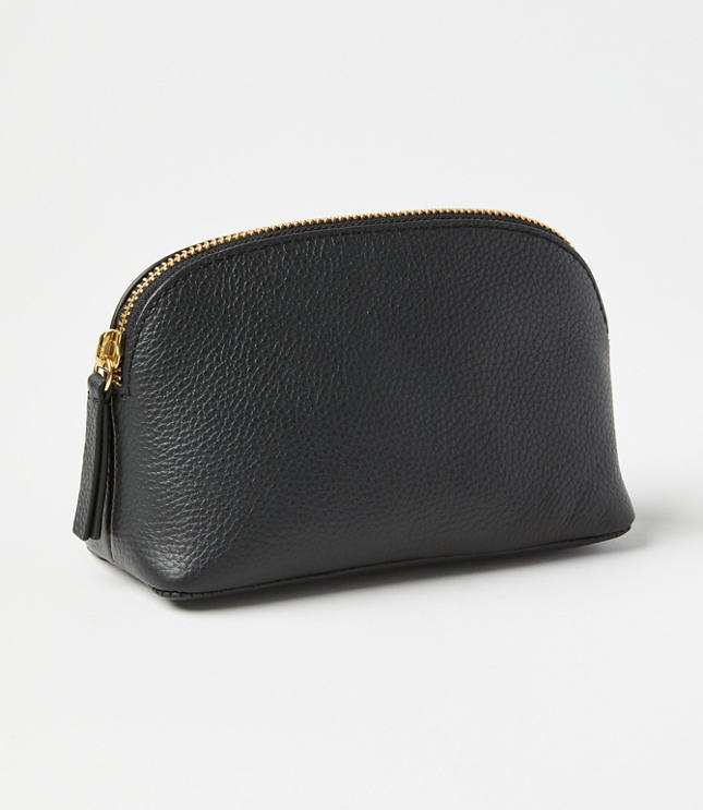 Leather Cosmetic Pouch
