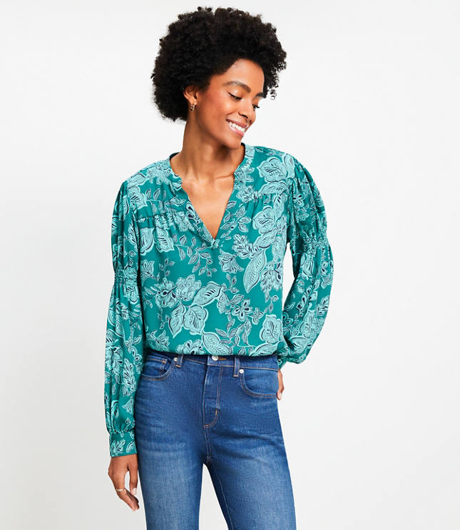 Floral Print Blouses | Loft