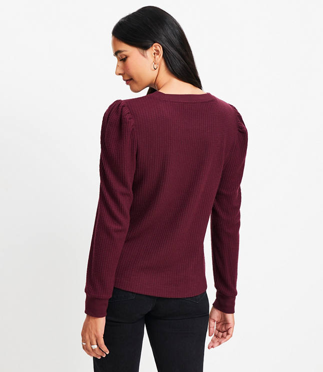 Women's Burgundy Tops | Loft