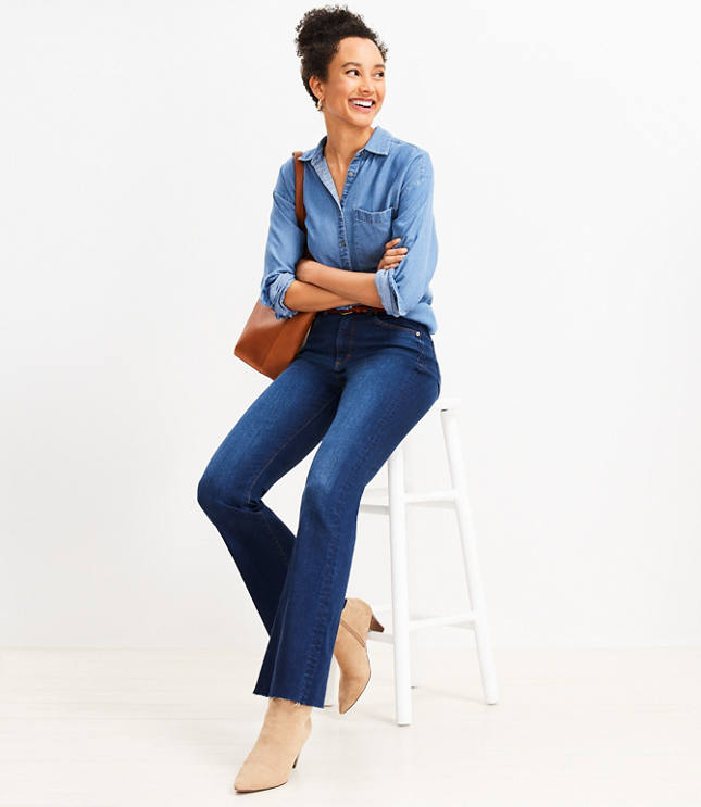 Women's High Waisted Jeans | Loft