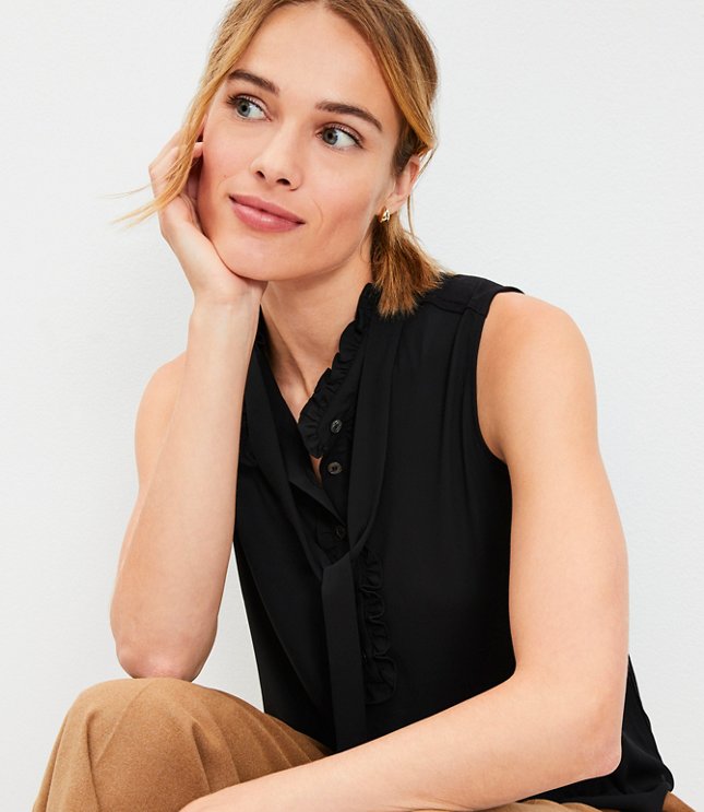 Ruffle Blouses for Women | Loft