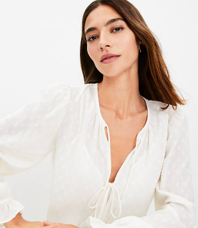 Tie Front Blouses Loft