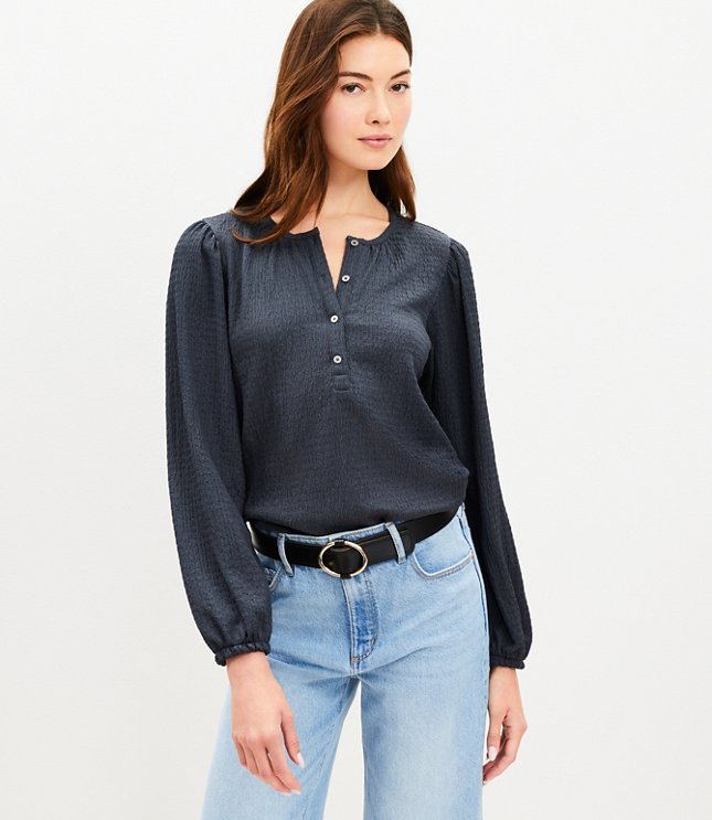 Women's Grey Blouses & Shirts | Loft