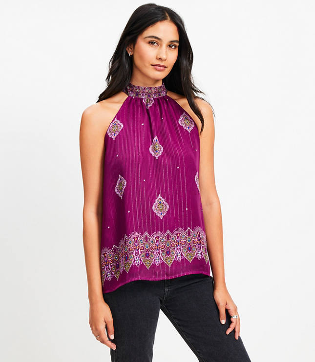 Women's Purple Tops | Loft
