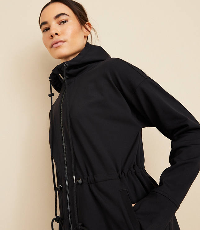 Lou & Grey Brushed Back Fleece Jacket