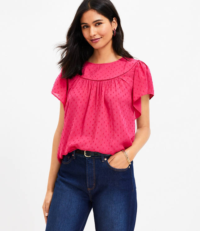 Women's Pink Tops | Loft