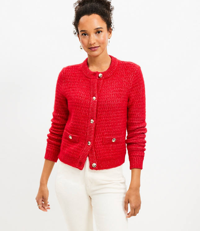 Women's Red Cardigan Sweaters | Loft