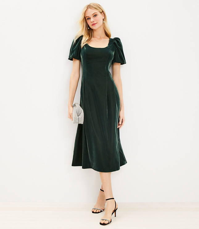 Women's Petite Green Dresses | Loft