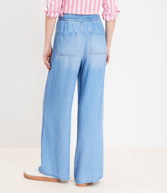 Size 27 Wide Leg Jeans for Women: Pull-On, Palazzo & More | Loft