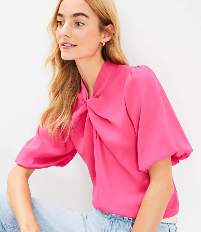 Petite Pink Blouses & Shirts | Loft