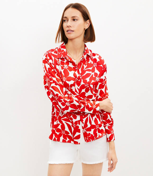 Women's Red Tops | Loft