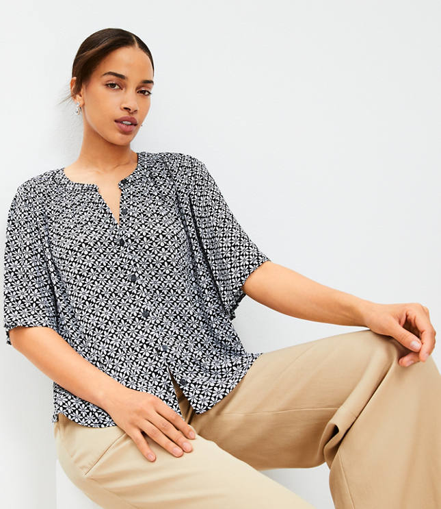 Women's Flutter Sleeve Tops | Loft