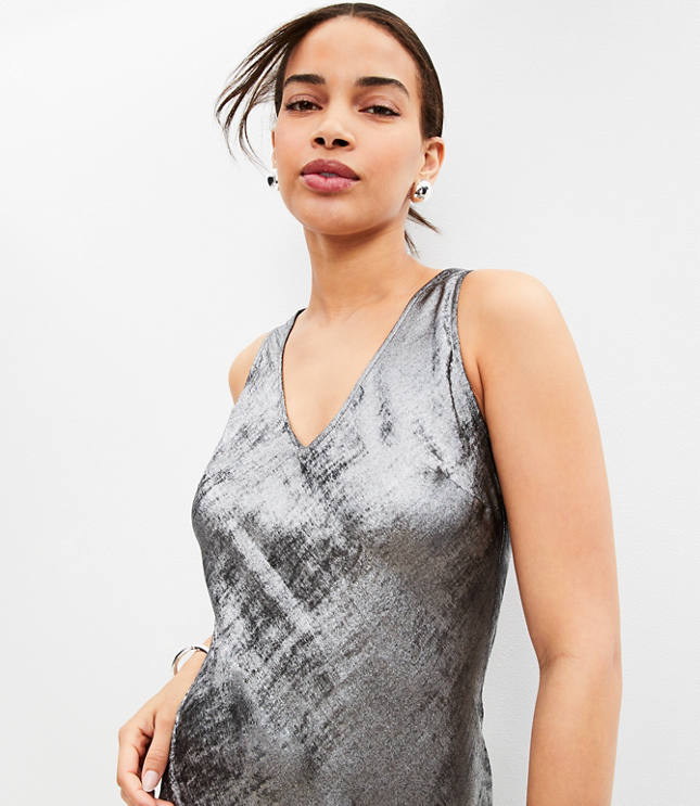 Women's Metallic Dresses | Loft
