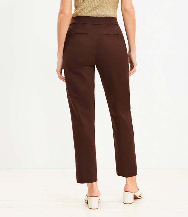 Petite Curvy Coin Pocket Riviera Slim Pants in Doubleweave