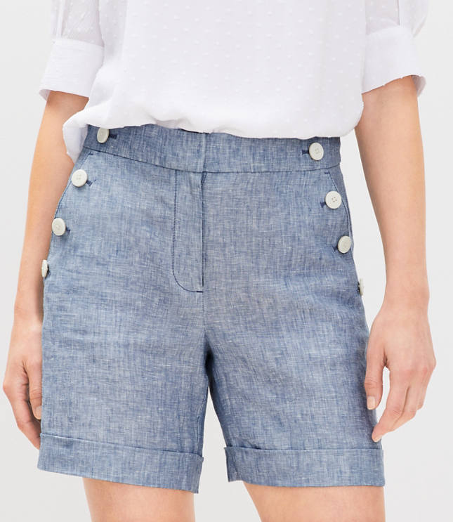 Sailor Shorts in Linen