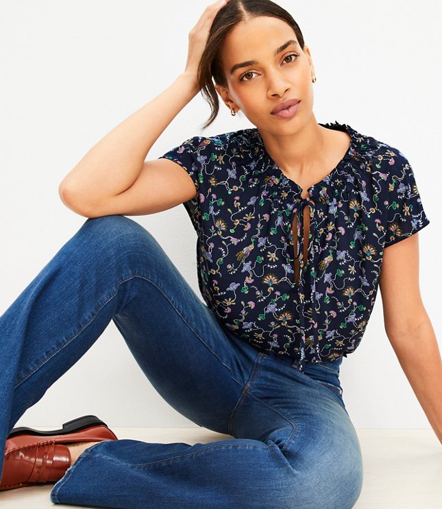 Women's Ruffle Tops | Loft