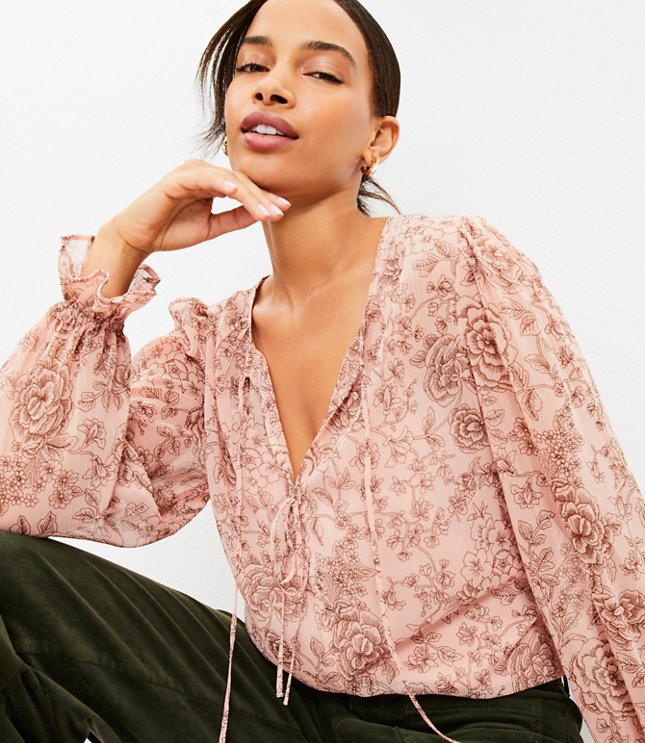 Floral Print Blouses | Loft