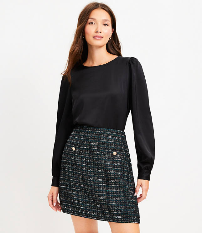 Women's Black Tops | Loft