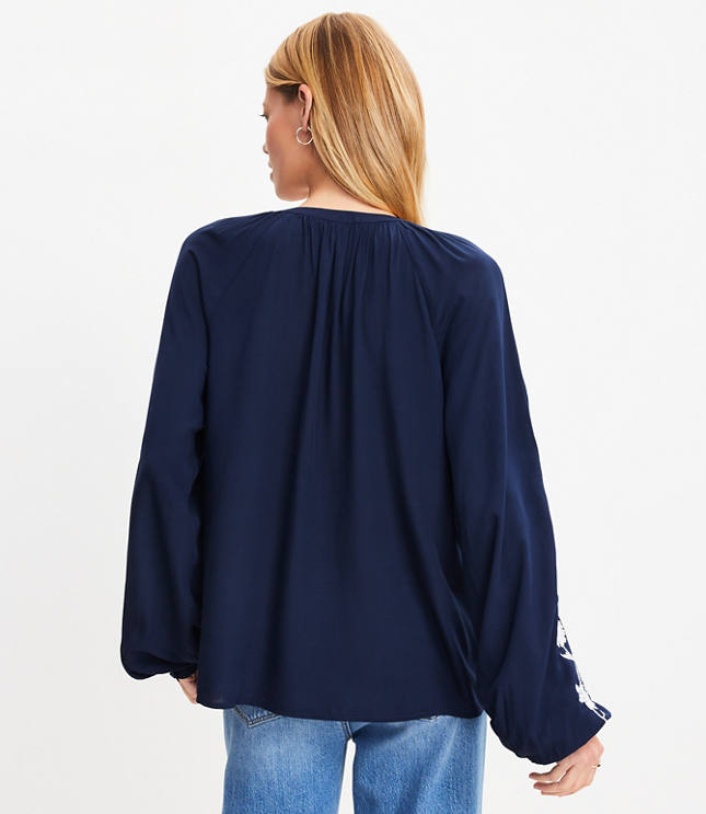 Women's Navy Tops | Loft