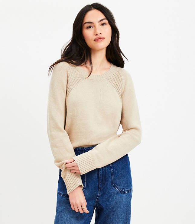 Womens Ribbed Long Sleeve Tops | Loft