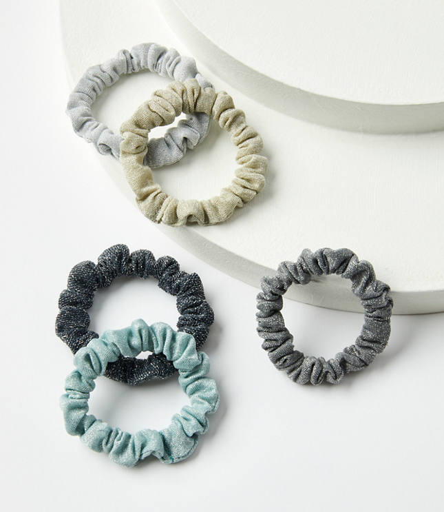 Glitter Scrunchie Set