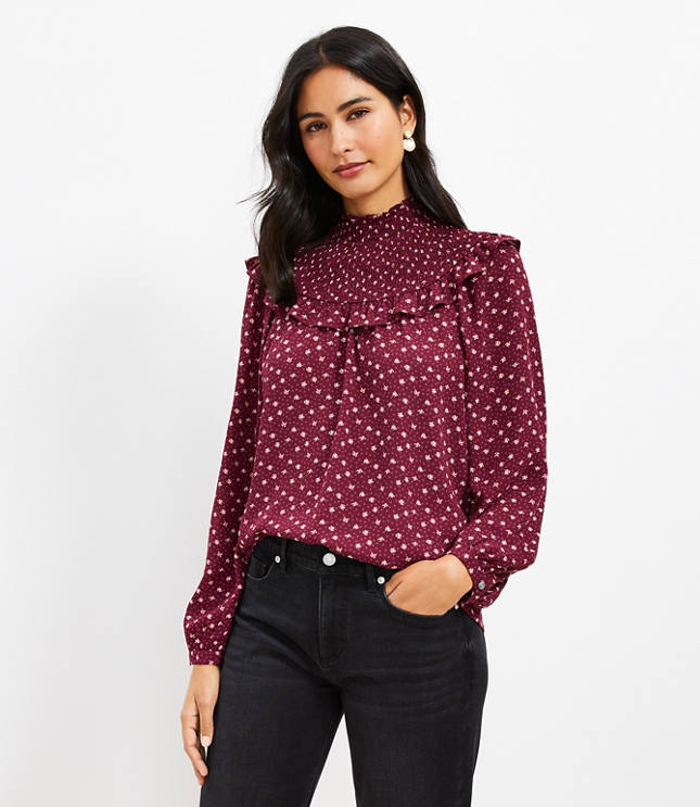 Women's Purple Tops | Loft