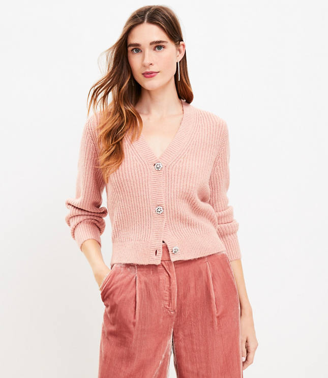Women's Pink Cardigan Sweaters | Loft
