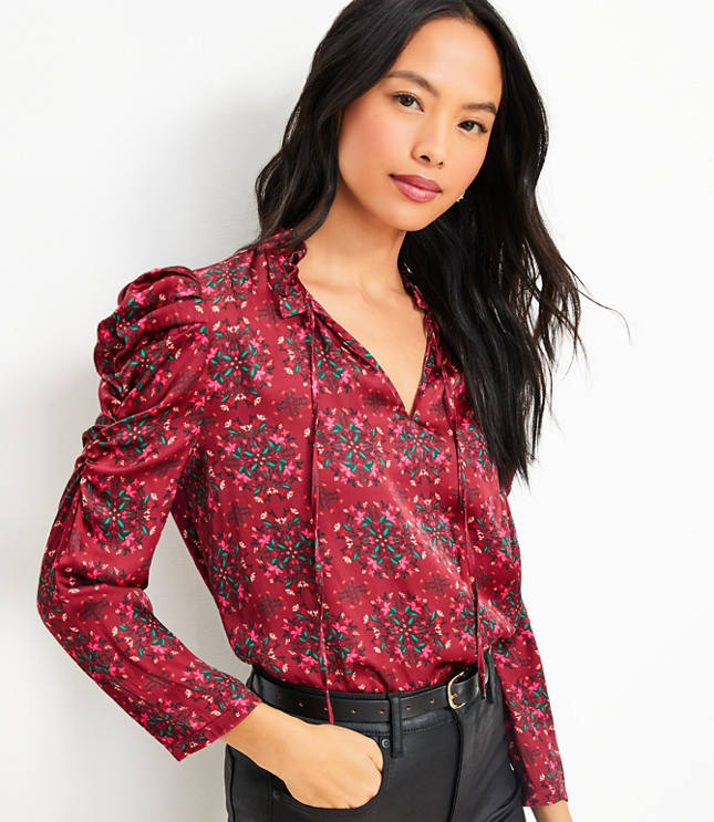 Women's Red Blouses & Shirts | Loft