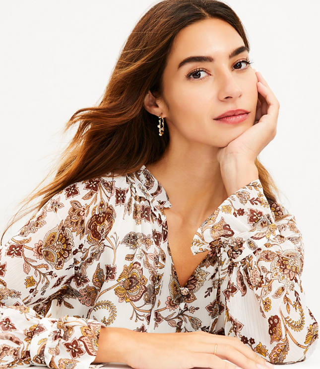 Women's Ruffle Tops | Loft