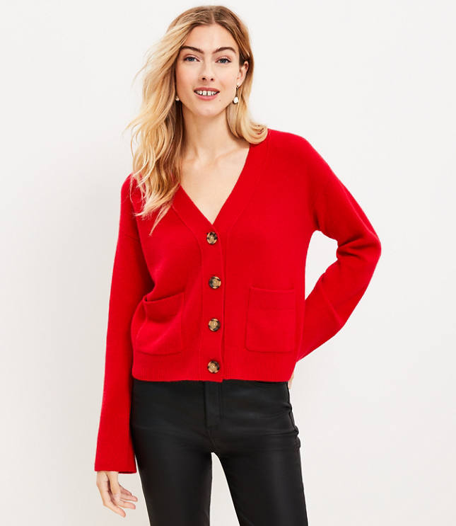 Women's Red Cardigan Sweaters | Loft