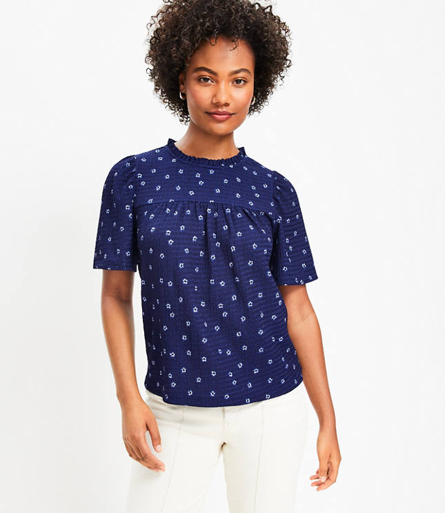 Petite Blue Blouses & Shirts | Loft