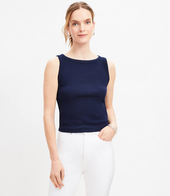 Ribbed Modern Tank Top