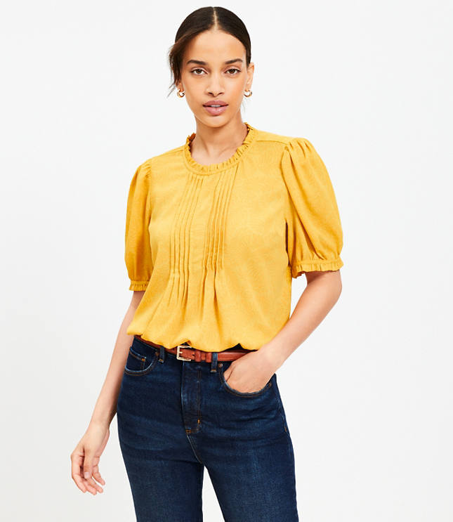 Women's Yellow Tops | Loft