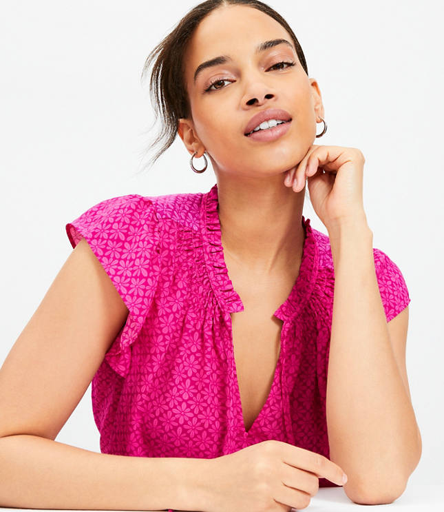 Women's Pink Tops | Loft