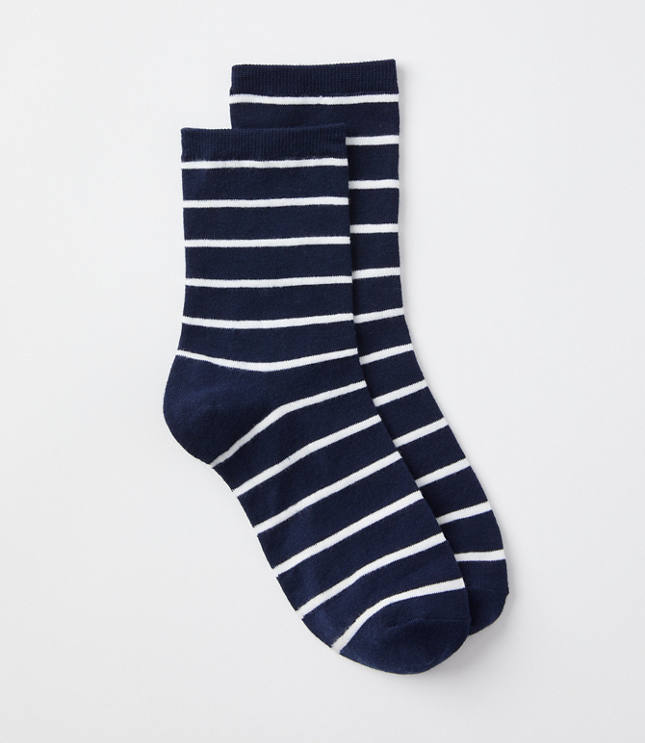 Stripe Crew Socks