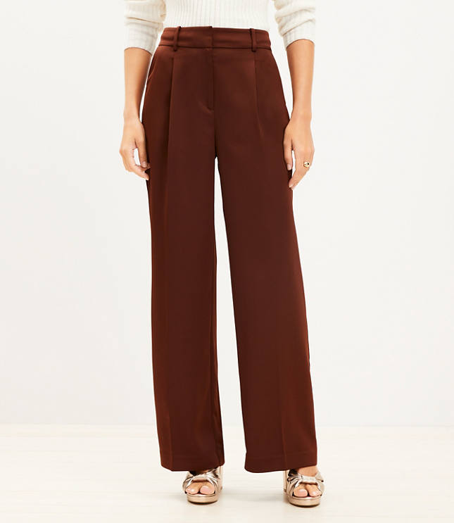 Women's Petite Brown Pants | Loft