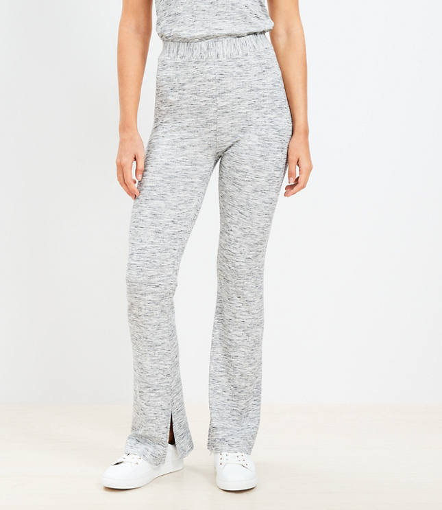 Lou & Grey Ribbed Flare Pants