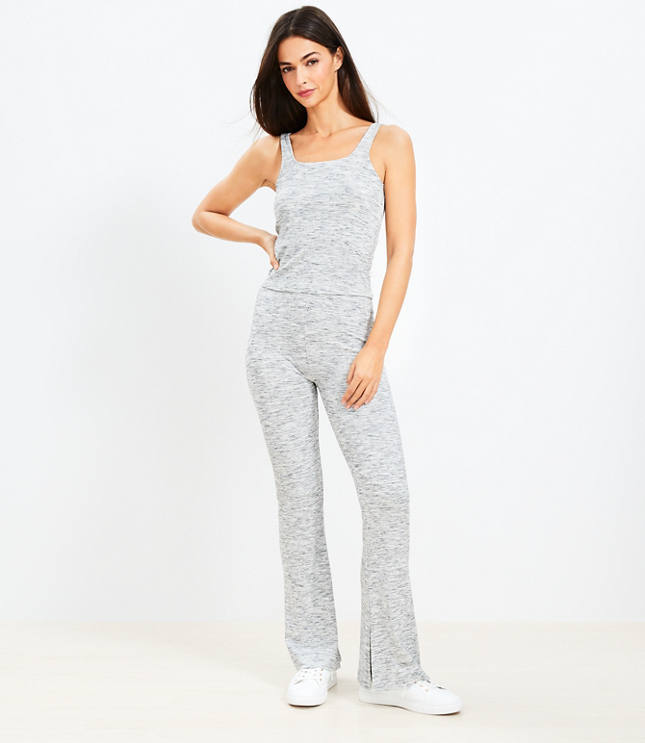 Lou & Grey Ribbed Flare Pants