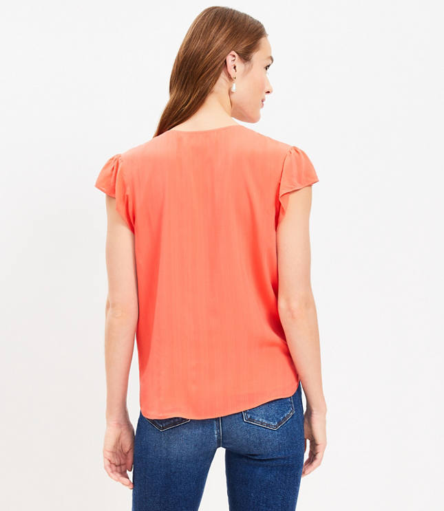 Women's Orange Tops | Loft