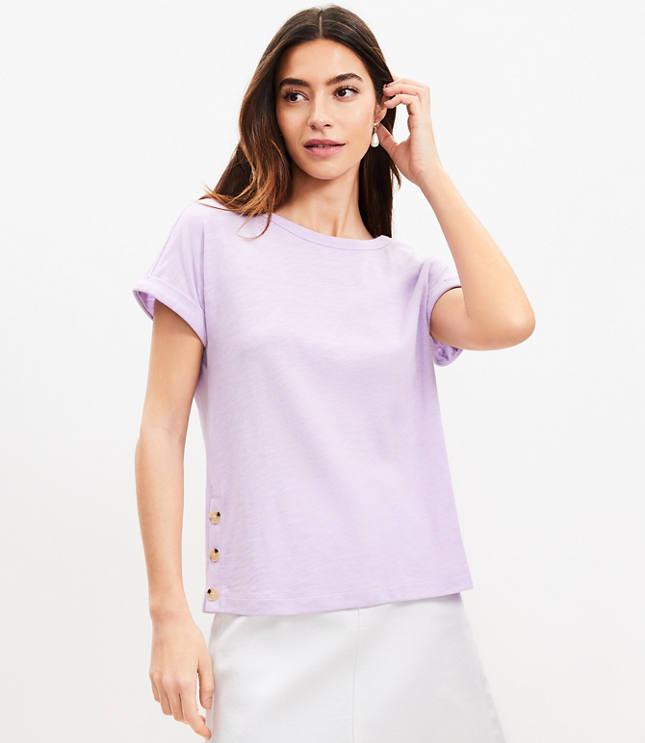 Women's Purple Tops | Loft