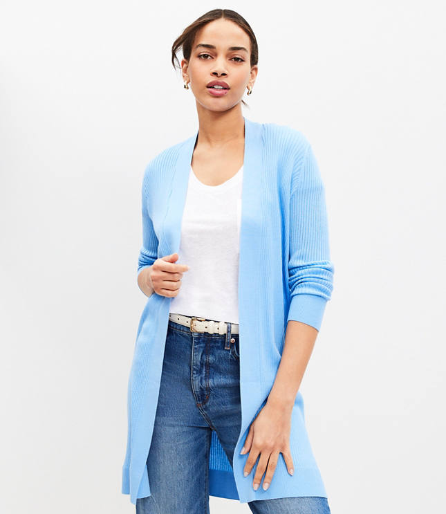 Women's Blue Cardigan Sweaters | Loft