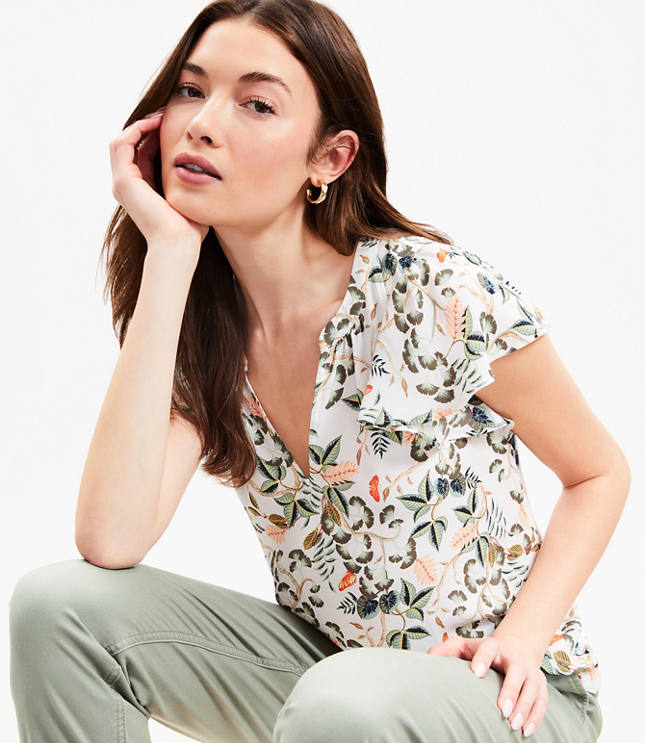 Women's Ivory Tops | Loft