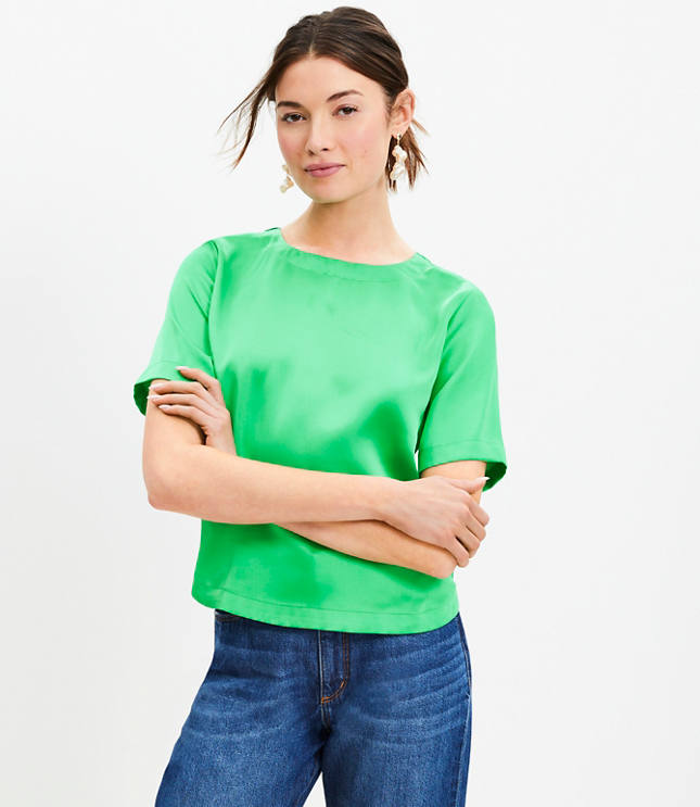 Women's Green Blouses & Shirts | Loft