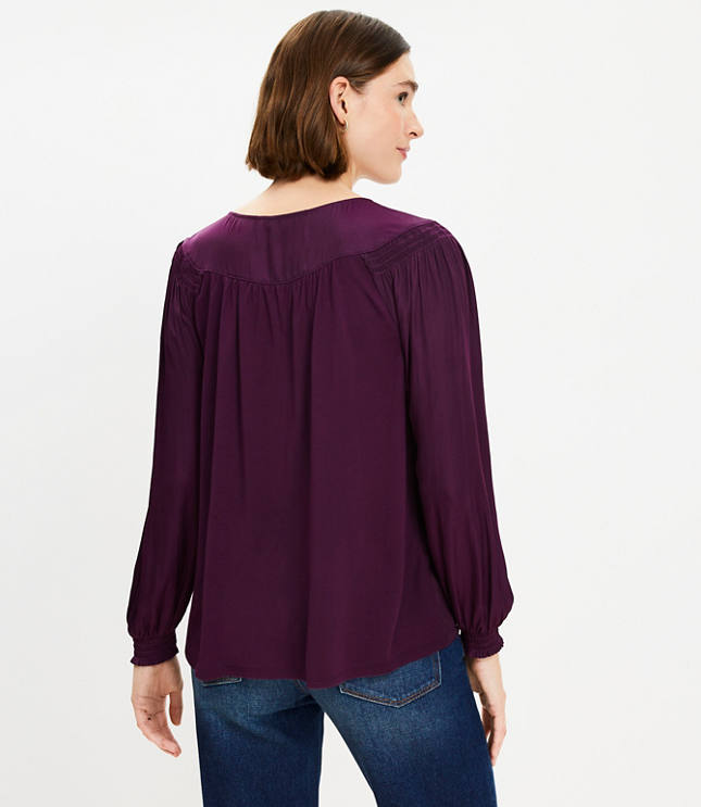 Women's Purple Tops | Loft