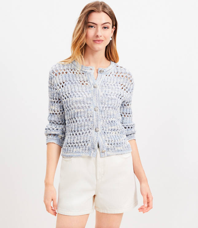 Women's Blue Cardigan Sweaters | Loft